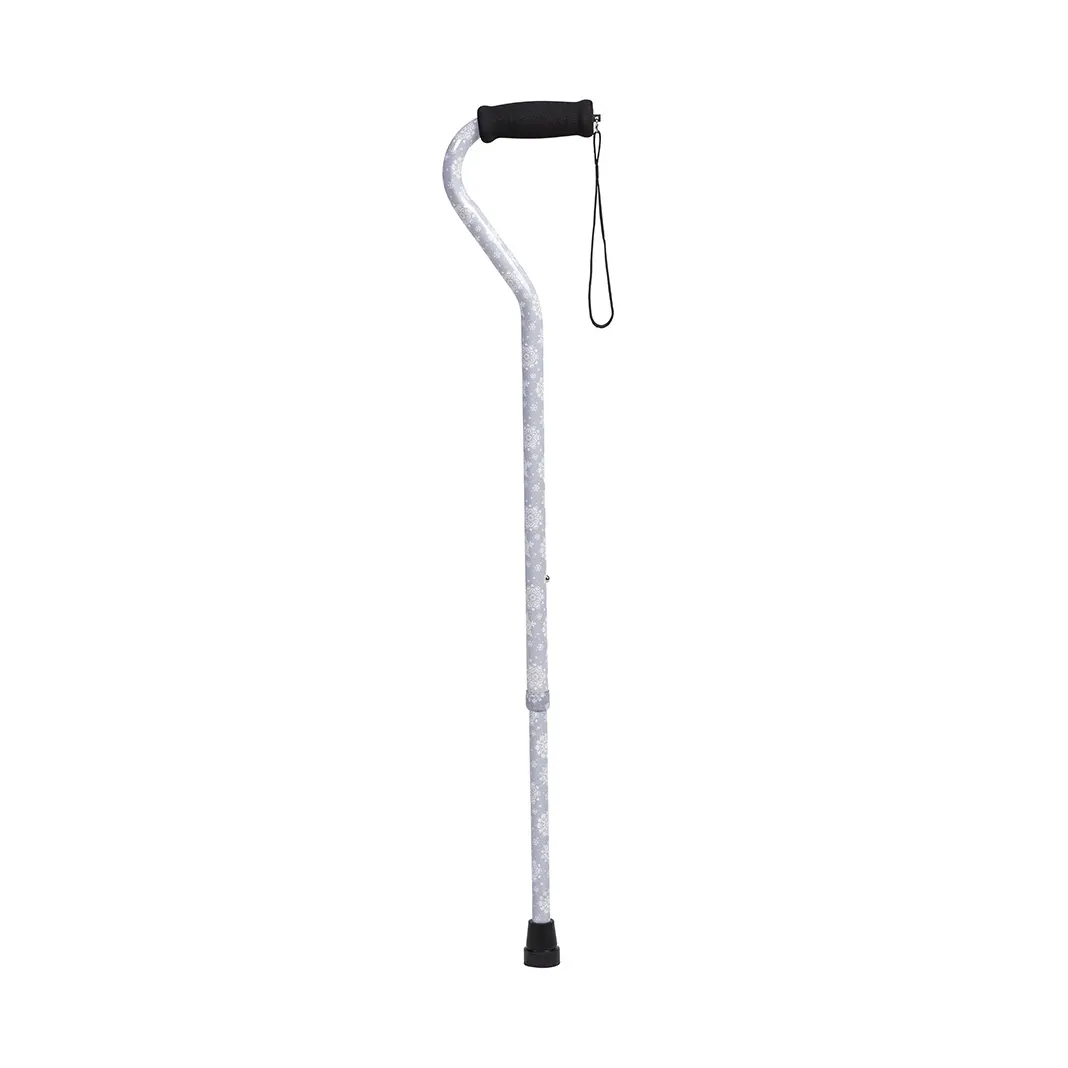 Offset Handle Aluminum Cane - Medfirst Homecare