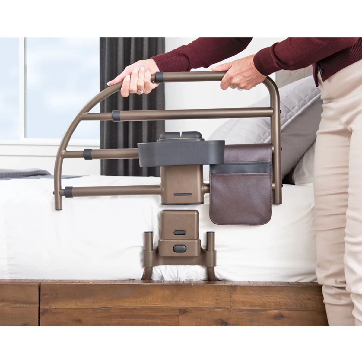 Stander Wonder Click Extendable Bed Rail Premium - Medfirst Homecare