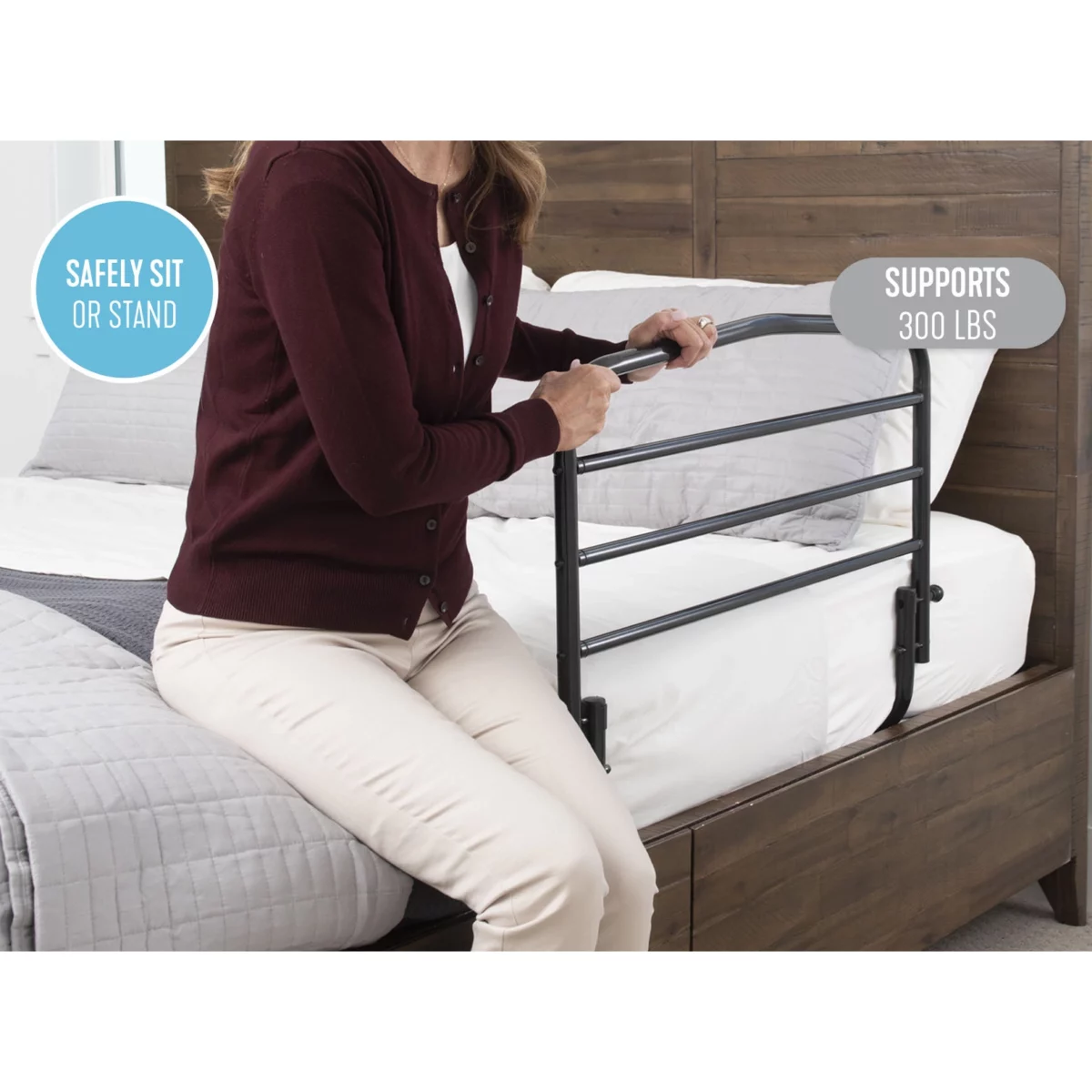 Stander 30" Safety Bed Rail - Medfirst Homecare