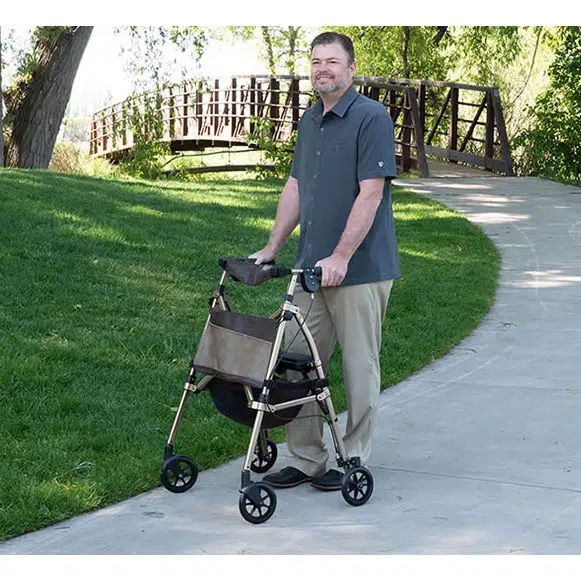 Elite Travel Rollator - Medfirst Homecare