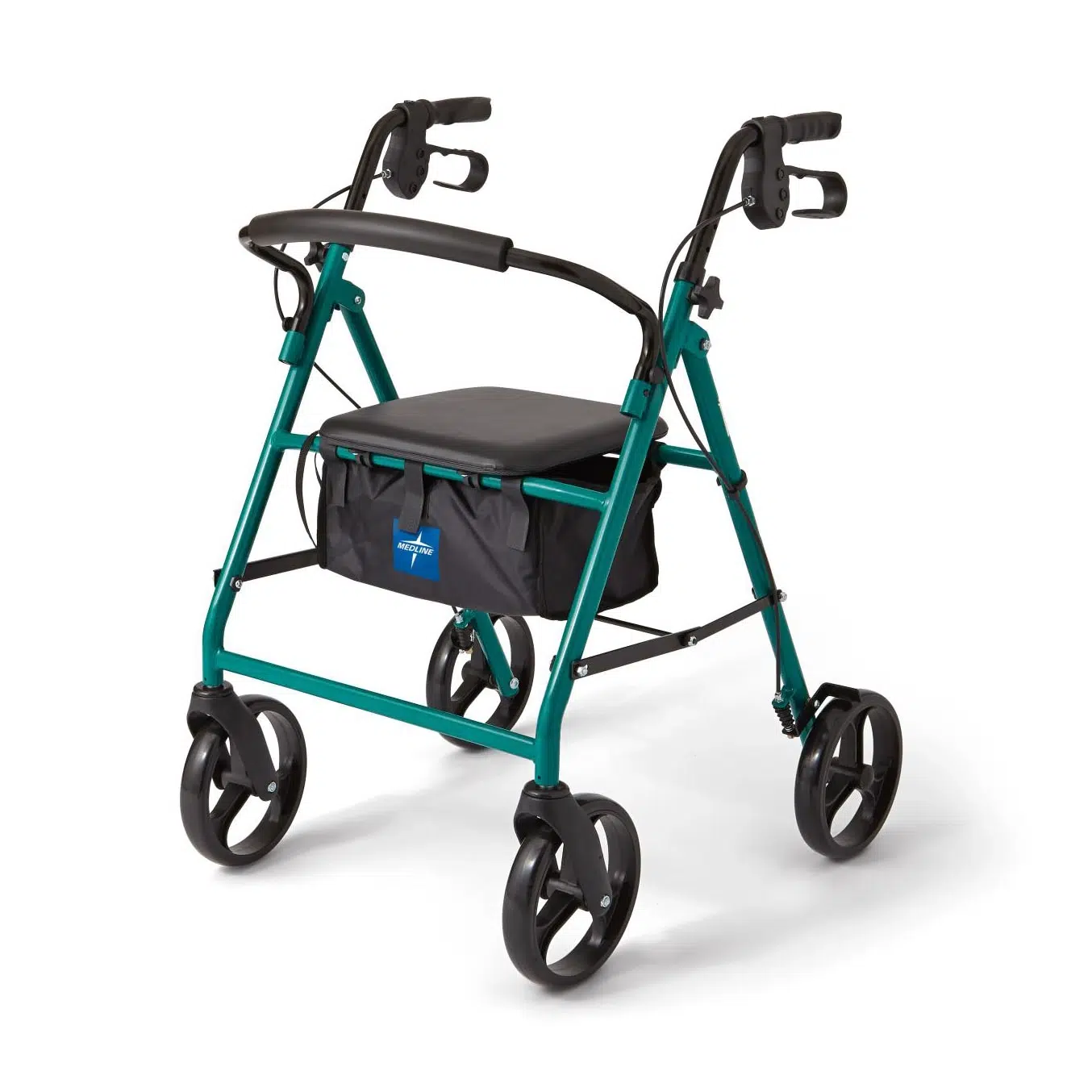 Medline Basic Steel Rollator with 8" Wheels - Medfirst Homecare