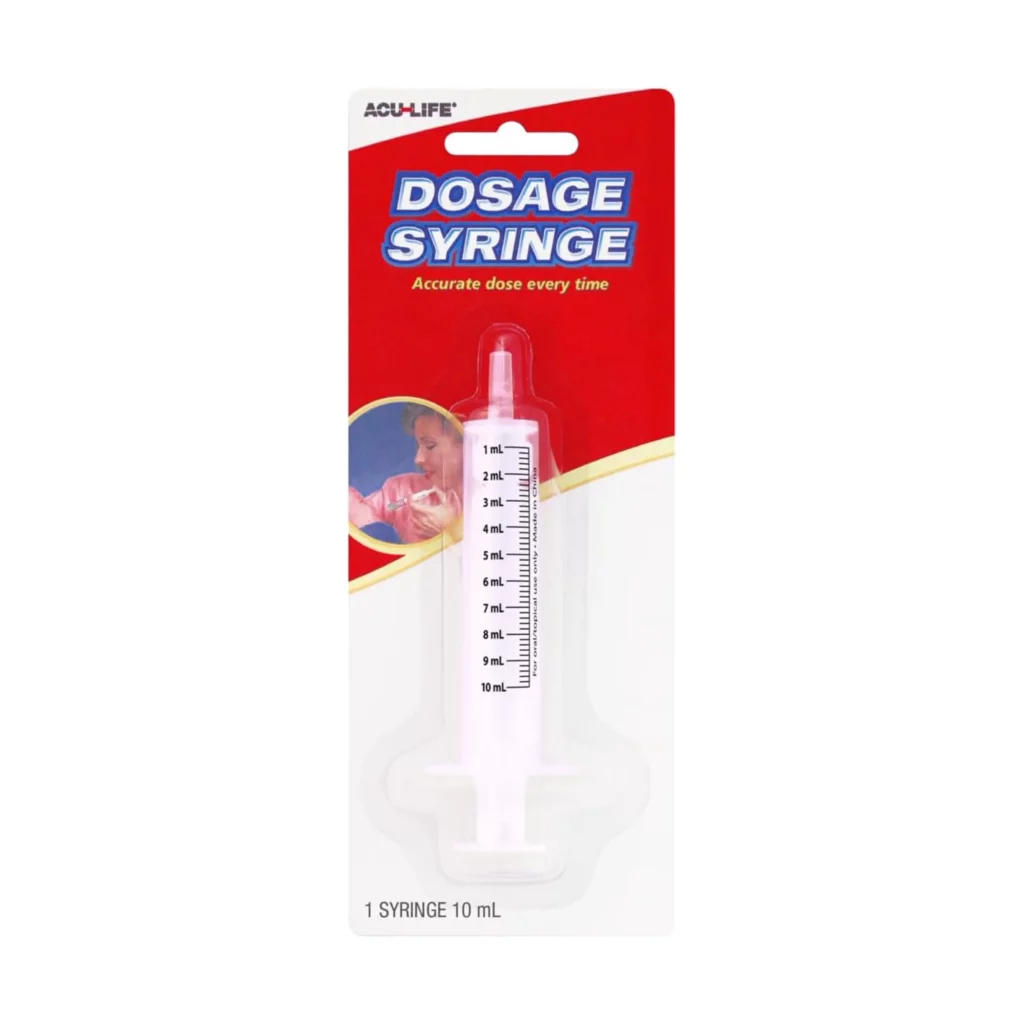 Acu-Life Dosage Syringe - Medfirst Homecare